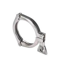 China Customized Support Three Pieces Clamp Ferrule Stainless Steel 304 316 316L DIN SMS 3A for sale