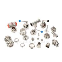 China Food Grade Dairy Pipe Fitting Sanitary Stainless Steel with ISO 9001 Certification for sale