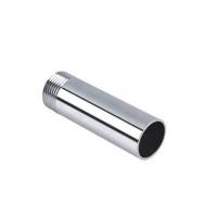 China 50mm Long SS304 NPT Single Nipple for 201 304 316 Silver Casting Stainless Steel for sale