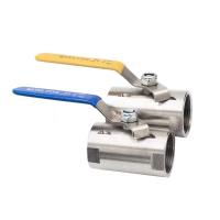 China High Temperature Stainless Steel 201 NPT BSP Threaded Wide Ball Valve for Internal Screw for sale