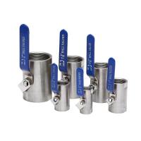 China High Temperature Stainless Steel 201 NPT BSP Threaded Wide Ball Valve for Internal Screw for sale