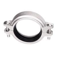 China Forged Stainless Steel 304 316 316L High Pressure Grooved Tube Joint Clamp 1