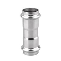 China Chinese Stainless Steel Press Fittings V-type Slip Coupling with Cylindrical Head Code for sale