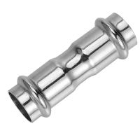China Chinese Stainless Steel Press Fittings V-type Slip Coupling with Cylindrical Head Code for sale