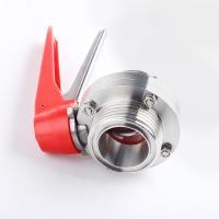 China Sanitary SS304/316L Manual Tri-Clamp Butterfly Valves with Trigger Handle A Must-Have for sale