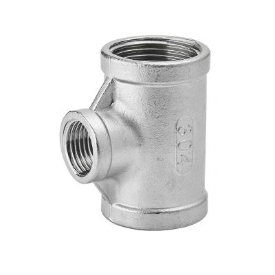 China Stainless Steel NPT BSP Reducing Internal Thread Plumbing Pipe Accessories for 201 316 304 for sale