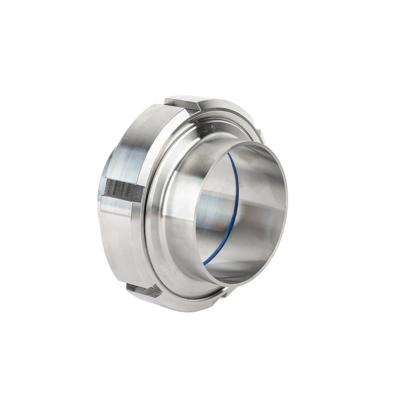 China Unique Welding Pipe Fittings Union Set for Food Grade Sanitary Stainless Steel Pipes for sale