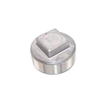 China Square Plug Thread Square Plug Screw Pipe Head Fittings NPT BSP Stainless Steel 201 304 for sale