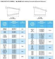 China Stainless Steel 304 316 316L Concentric Eccentric Reducer DN25-DN100 Silver 1/4''--4.0 for sale