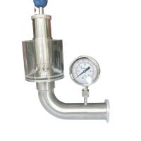 China SS 304 316L Pressure Safety Control Relief Release Valve with Clamp End Connection for sale