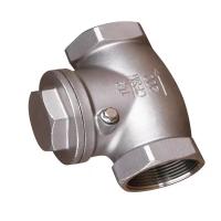 China WZ SS 304 316 CF8 CF8M Cylindrical Non-Return Swing Check Valve 200WOG 1/2