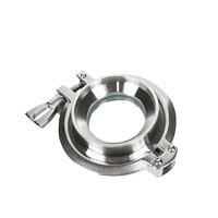 China ISO 9001 Certified Sanitary 304 316L Stainless Steel Clamp Connection End Sight Glass for sale
