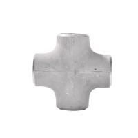 China Stainless Steel SCH40S Butt Weld Pipe Fitting 4 Way Cross Connector 1