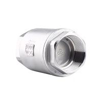 China 1/4''-4.0'' Female Threaded Vertical Check Valve H12 with Stainless Steel 201 Material for sale