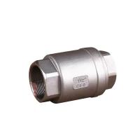 China 1/4''-4.0'' Female Threaded Vertical Check Valve H12 with Stainless Steel 201 Material for sale