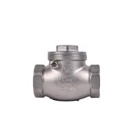 China 1 Inch Stainless Steel H14 Check Valve for Water Spring Swing and Air Control for sale