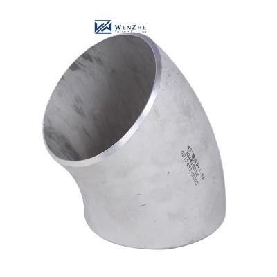 China Stainless Steel 304 316 45 Degree Long Radius Elbow 1