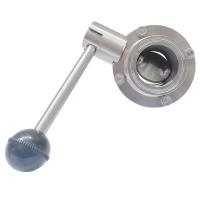 China Sanitary SS304/316L Electric Wafer Type Butterfly Valve for Normal Temperature Media for sale