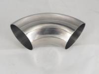 China Casting Sanitary Stainless Steel 304 316L Tri-Clamp Quick Install and Weld Elbow 90 Degree Pipe Fitting for sale