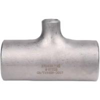 China 304 316 316L Stainless Steel Straight Tee Forged Sch40 Pipe Fitting Elbow for General for sale