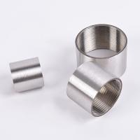 China Sanitary Stainless Steel 201 304 Pipe Coupling for Water Media Female Threaded Nipple for sale