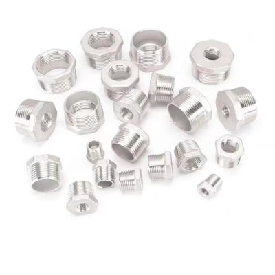 China Male To Female Reducer NPT Stainless Steel 201 304 316 Pipe Fittings with OEM Support for sale