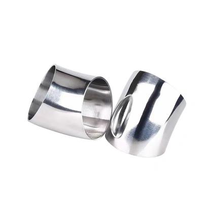 China ANSI Standard Stainless Steel 304 316 316L Sanitary Welded Elbow Bend 45 Degree 15-325 for sale