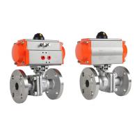 China Water Media Sanitary Stainless Steel 304 Tri Clamp Pneumatic Actuator Butterfly Valve for sale