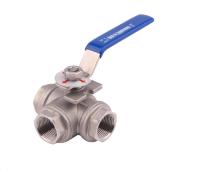 China Customized Support OEM Sanitary Stainless Steel 304/316L Tri Clamp 3PC Ball Valve with Pneumatic Actuator for sale