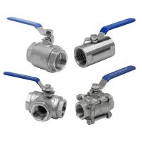 China Hexagon Head Code Stainless Steel Wide Ball Valve for Internal Thread Pipe Connections for sale