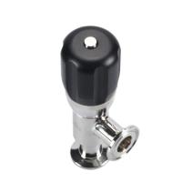 China General Sanitary Clamp Relief Valve with Cylindrical Head Code in SS304 316 316L for sale