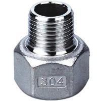 China General WZ Stainless Steel Male To Female Adapter 3/4'' BSP Female x 1/2'' BSP Male for sale