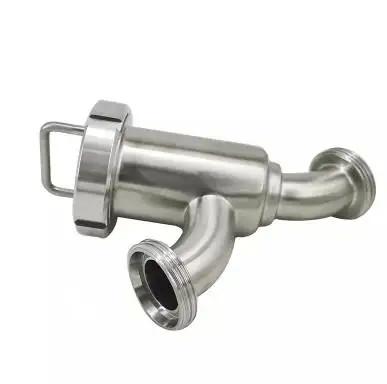 China Ferrule Connection WZ 4Inch Food Grade Stainless Steel Y Type Male Threading Filters for sale
