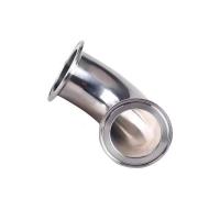 China WZ Sanitary Stainless Steel 304 316 90 Degree Pipe Elbow with Cylindrical Head Code for sale
