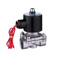 China DC12V AC220V Stainless Steel Water Gas Solenoid Valve 2 Way Normal Closed Mini Valve for sale