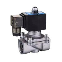 China DC12V AC220V Stainless Steel Water Gas Solenoid Valve 2 Way Normal Closed Mini Valve for sale