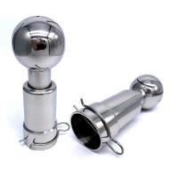 China 304 and 316l Silver Spray Ball for Effective Cleaning of Stainless Steel Beer Tanks for sale