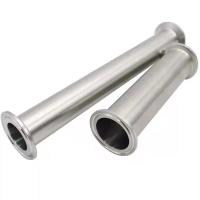 China ANSI Standard Stainless Steel 304 316 Tri Clover Extension Tube for Sanitary Spooling for sale