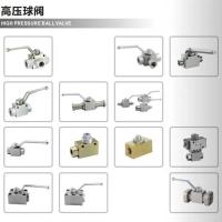 China Female Connection High Pressure 3 Way Ball Valve 1/2 inch NPT for Fluid Management for sale