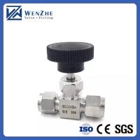 China Female Connection High Pressure 3 Way Ball Valve 1/2 inch NPT for Fluid Management for sale