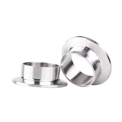 China ANSI WZ Sanitary Stainless Steel304 316 Welded SMS Ferrule 14WMP L 12.7mm DIN 3A SMS for sale