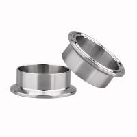 China ANSI WZ Sanitary Stainless Steel304 316 Welded SMS Ferrule 14WMP L 12.7mm DIN 3A SMS for sale