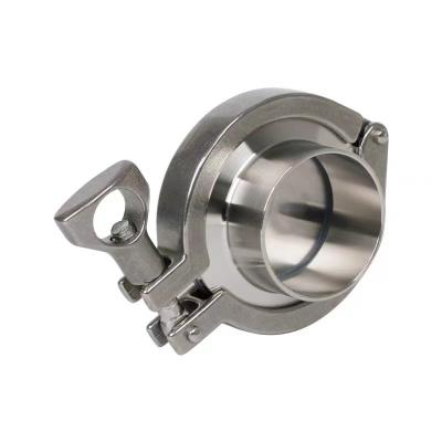 China Stainless Steel 316 304 Tri Clamp 3A Blind Ferrule End Cap Set for Sanitary Equipment for sale