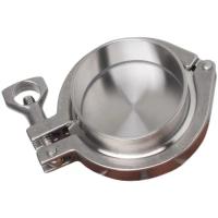 China Stainless Steel 316 304 Tri Clamp 3A Blind Ferrule End Cap Set for Sanitary Equipment for sale