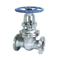 China Silver DN50 DN80 Stainless Steel 304 Non-Rising Stem Flange Gate Valve with Hand Wheel for sale