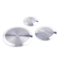 China WZ 304 316L Stainless Steel Sanitary Tri Clamp Tube Lid End cap Blind Plate Clamp Solid Blind Ferrule for sale
