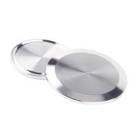 China WZ 304 316L Stainless Steel Sanitary Tri Clamp Tube Lid End cap Blind Plate Clamp Solid Blind Ferrule for sale