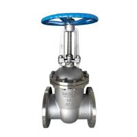 China Silver DN50 DN80 Stainless Steel 304 Non-Rising Stem Flange Gate Valve with Hand Wheel for sale