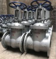 China Silver DN50 DN80 Stainless Steel 304 Non-Rising Stem Flange Gate Valve with Hand Wheel for sale