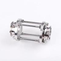 China Sanitary Stainless Steel 316/304 Pipe Fittings Tri Clamp Straight Tubular Sight Glass for sale